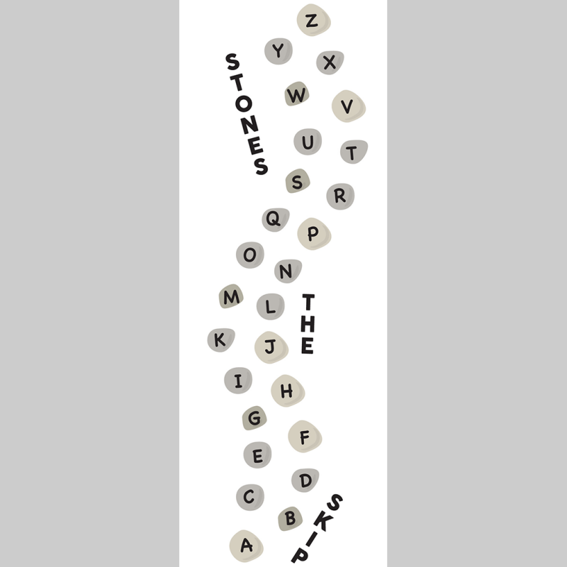 Skip the Stones Alphabet (4116-NW) – Creative Services E-Store