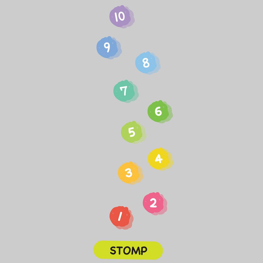 Stomp Numbers (4117-NW) – Creative Services E-Store