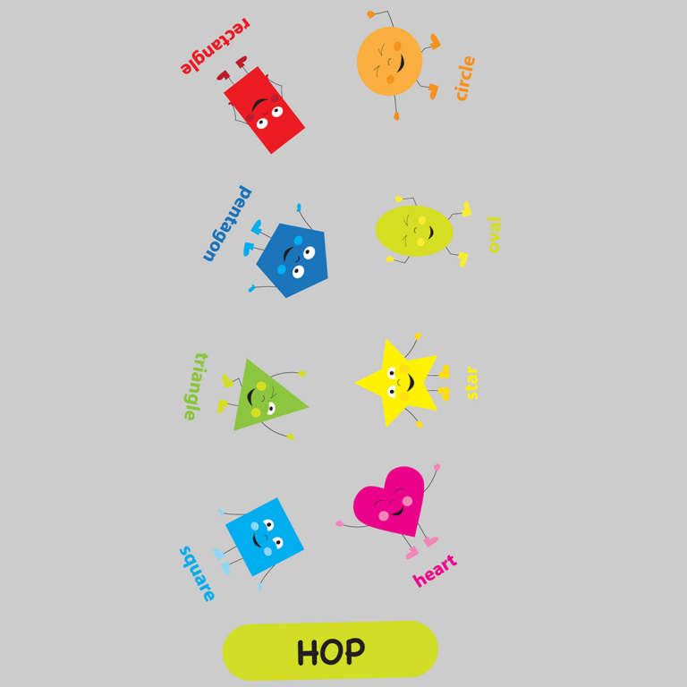 Hop the Shapes (4106-NW) – Creative Services E-Store
