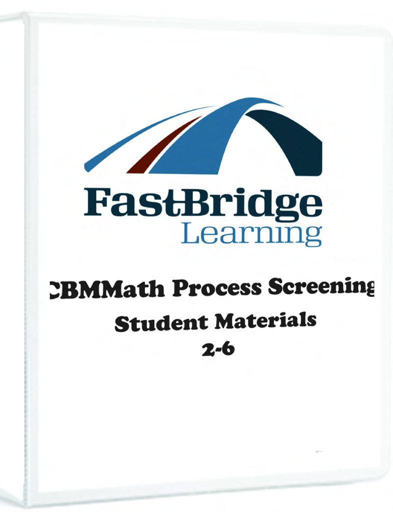 FASTBridge Math Assessment Screening Binders – Creative Services E-Store